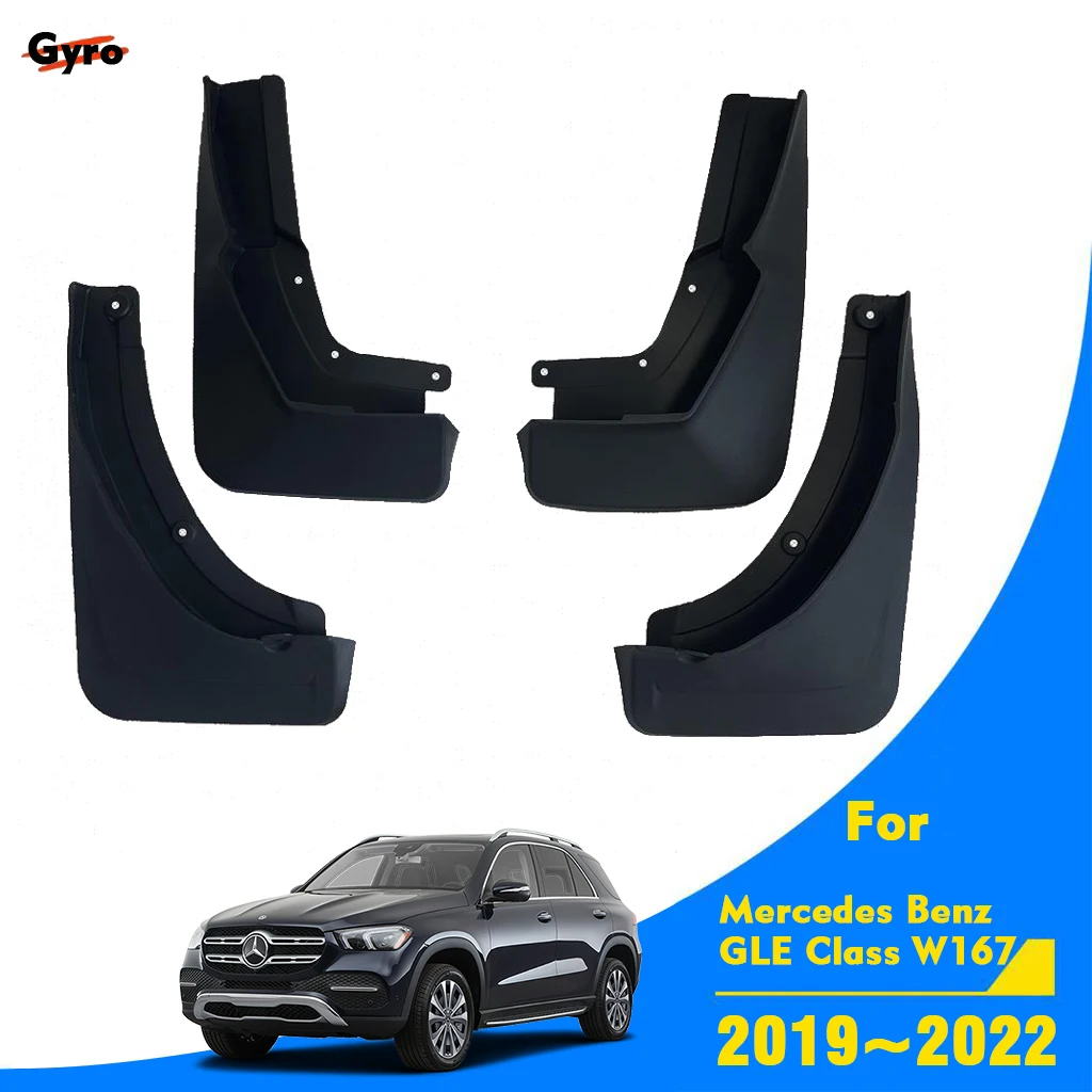 For Mercedes Benz Gle Class W167 350 450 2019~2022 Car Mudflaps ...