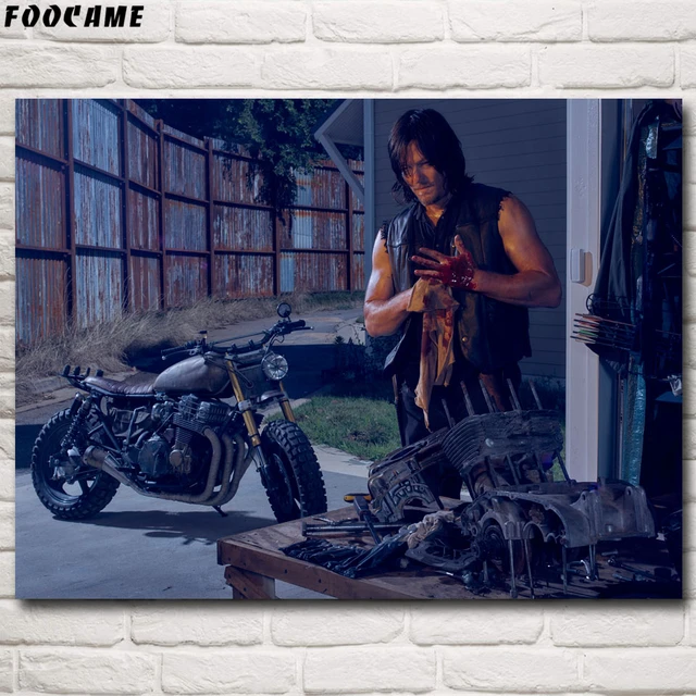 Daryl Dixon Motorcycle Artwork
