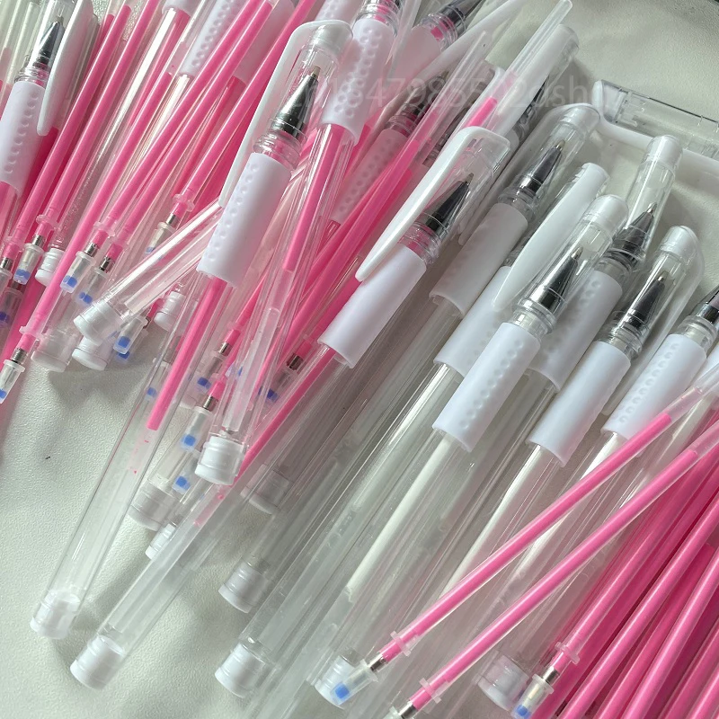 10pcs-Pink-White-Tatoo-Gel-Marker-Pen-for-PMU-Microblading-Eyebrow-Lip ...