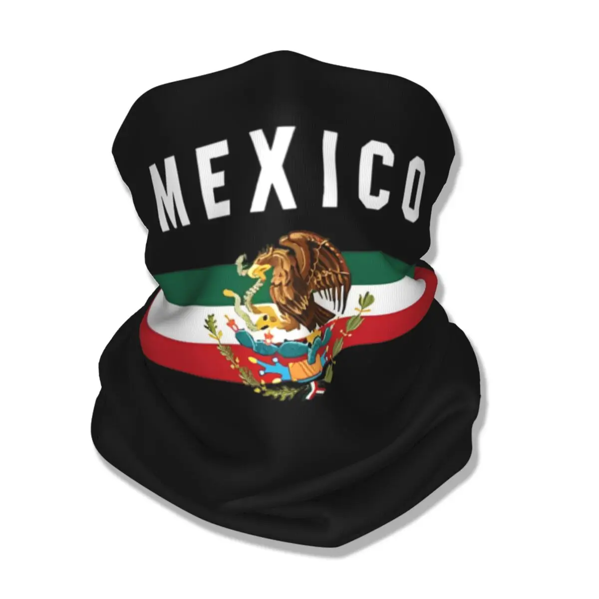 Mexico-Flag-And-Coat-Of-Arms-Bandana-Neck-Cover-Printed-Balaclavas-Wrap ...