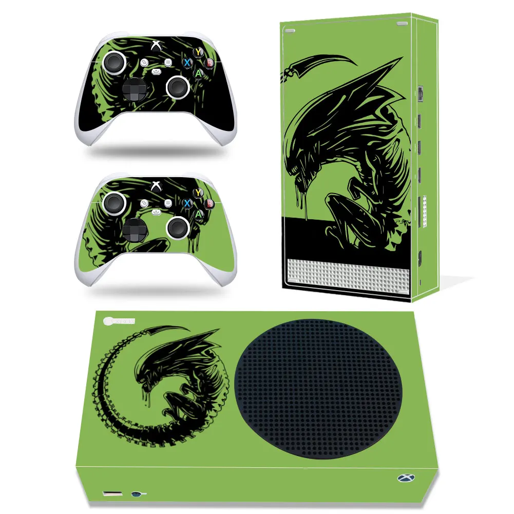 For-Xbox-Series-S-Alien-PVC-Skin-Vinyl-Sticker-Decal-Cover-Console ...