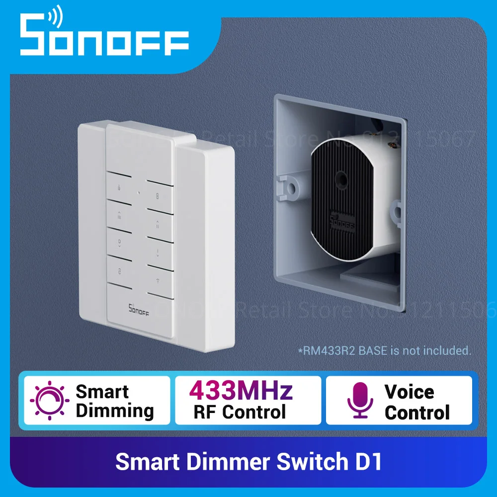 SONOFF-D1-Wi-Fi-Smart-Dimmer-Switch-433MHz-RF-Controll-Stepless-Dimming ...