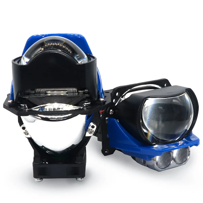Laser bifocal lens, laser headlight lens, automobile laser LED ...