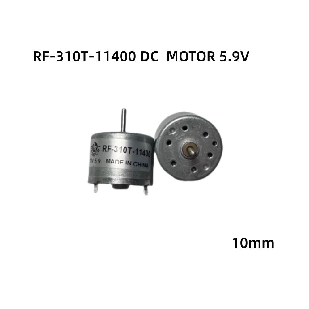 RF-310T-11400 DC MOTOR 5.9V 310 Micro MOTOR, 6MM/10MMShort Shaft, Used ...
