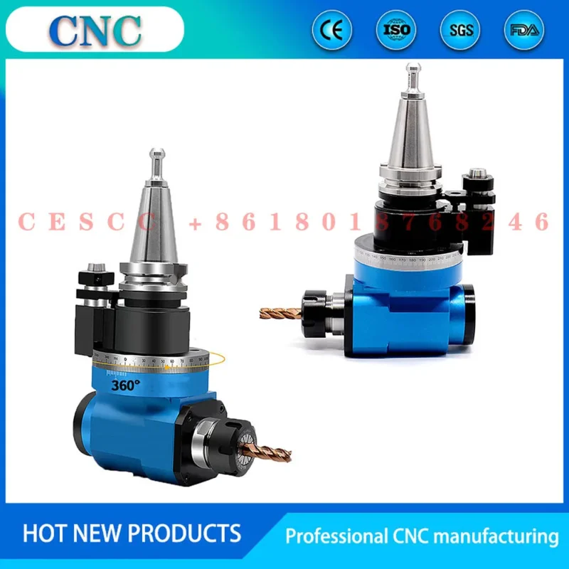 NEW-CNC-Machining-center-BT30-90-degree-angle-head-side-milling-cutter ...