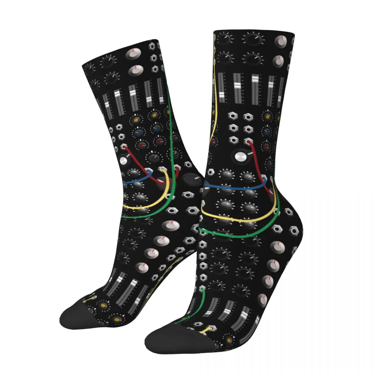 Men-Women-Modular-Synthesizer-Electronic-Music-Socks-Cute-Funny-Happy ...