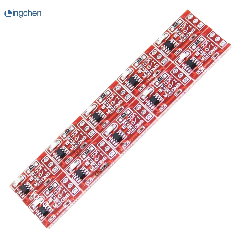 10PCS/LOT NEW TTP223 Touch Button Module Capacitor Type Single Channel ...