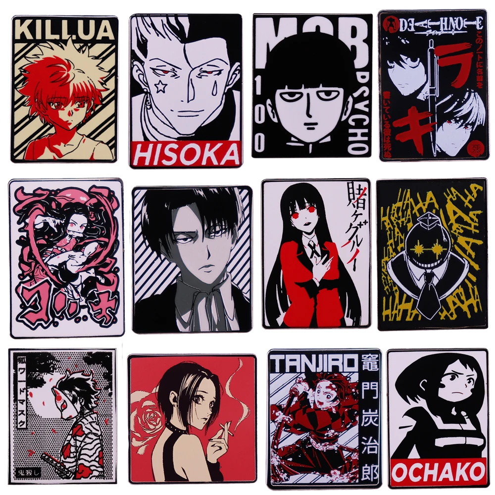 Wholesale My Hero Academia Anime Pin Lapel Pins For Backpacks Brooches ...