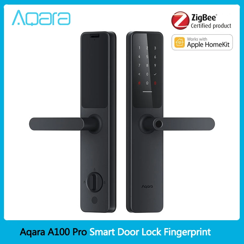 Aqara-A100-Pro-Smart-Door-Lock-Zigbee-Fingerprint-Unlock-Bluetooth ...