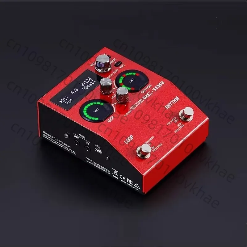 BOSS RC10R Looper Phrase Loop Recording Drum Machine Playing and ...