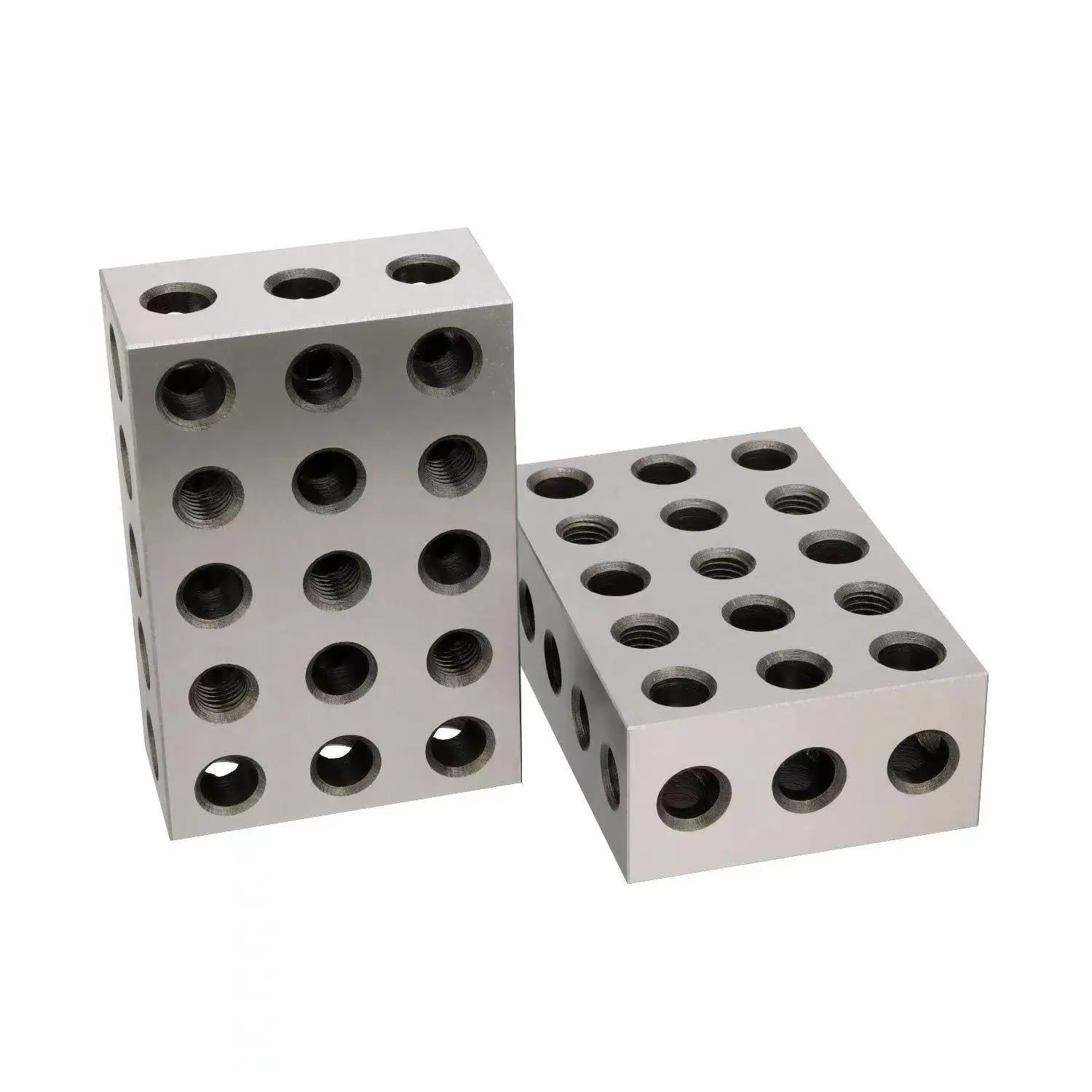 Precision Blocks Hardened Steel 1-2-3 Blocks 0.0001" Precision Matched ...