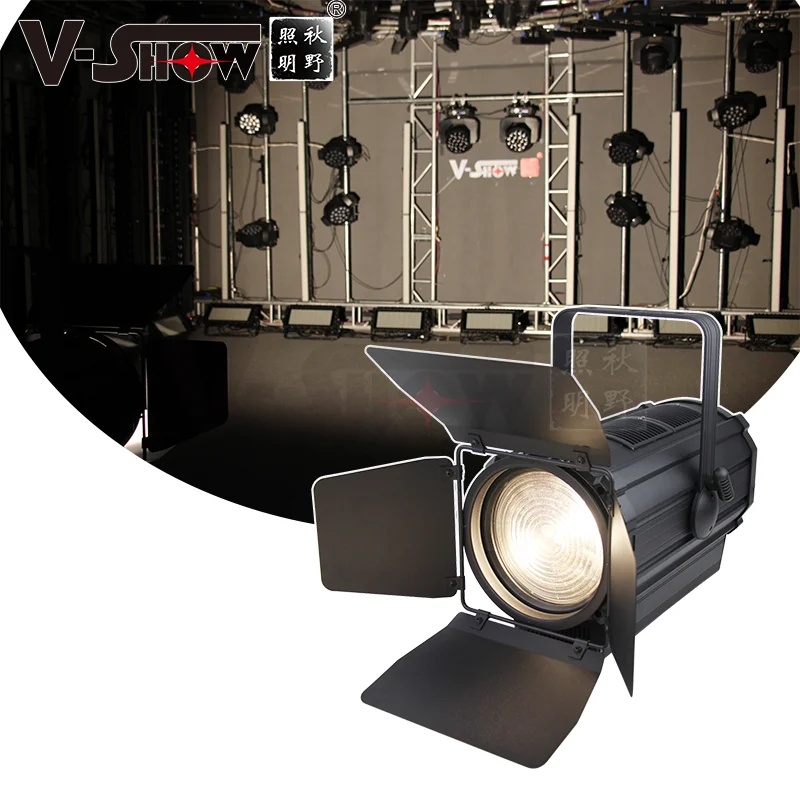 V-show-300W-Led-Studio-Light-LED-Fresnel-Spotlight-with-Electric-Zoom ...
