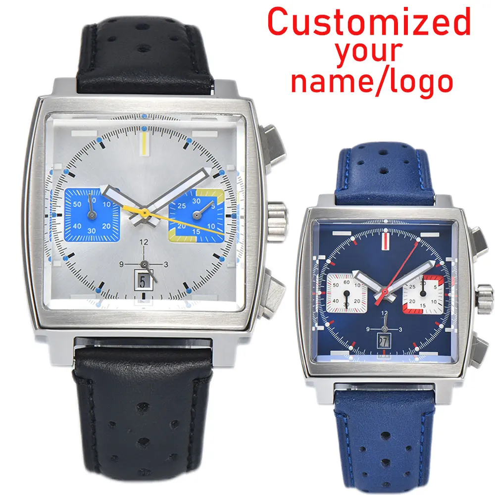 custom-logo-Watch-Men-Watch-ETA7750-automatic-movement-stainless-steel ...