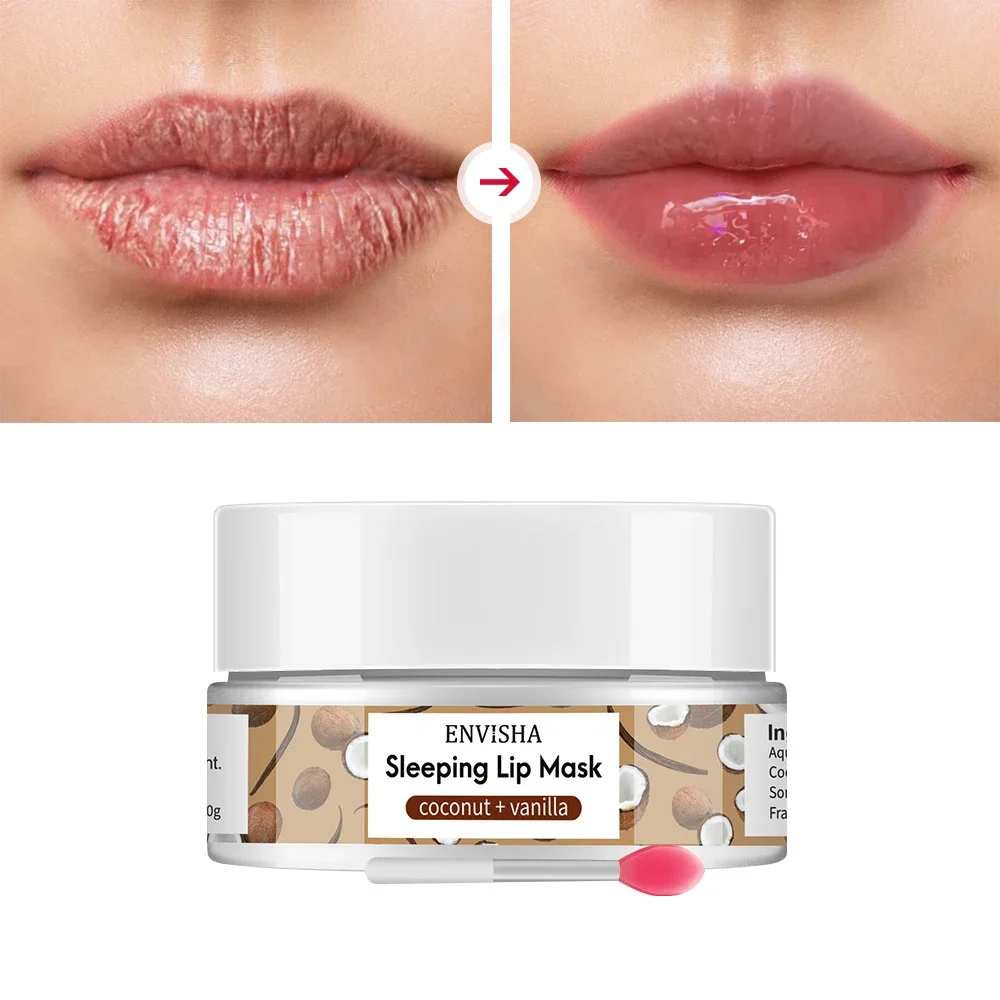 Lip Mask Sleeping Maintenance Moisturizing Fade Lines Nourishing Balm ...