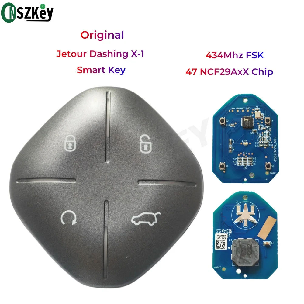 CNSZKey-Original-Smart-Remote-Key-434Mhz-FSK-47-NCF29AxX-Chip-For-2023 ...