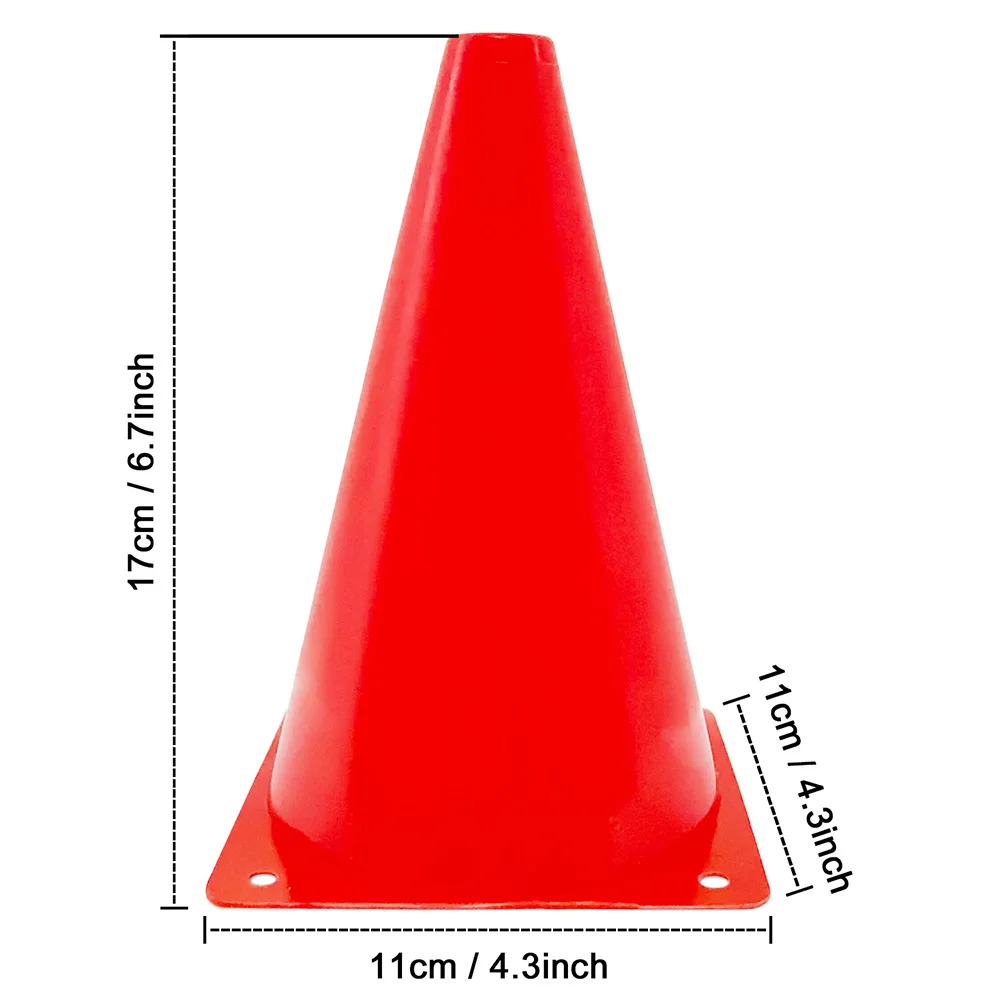 10-training-cones-made-of-PE-material-soccer-training-obstacle-props ...