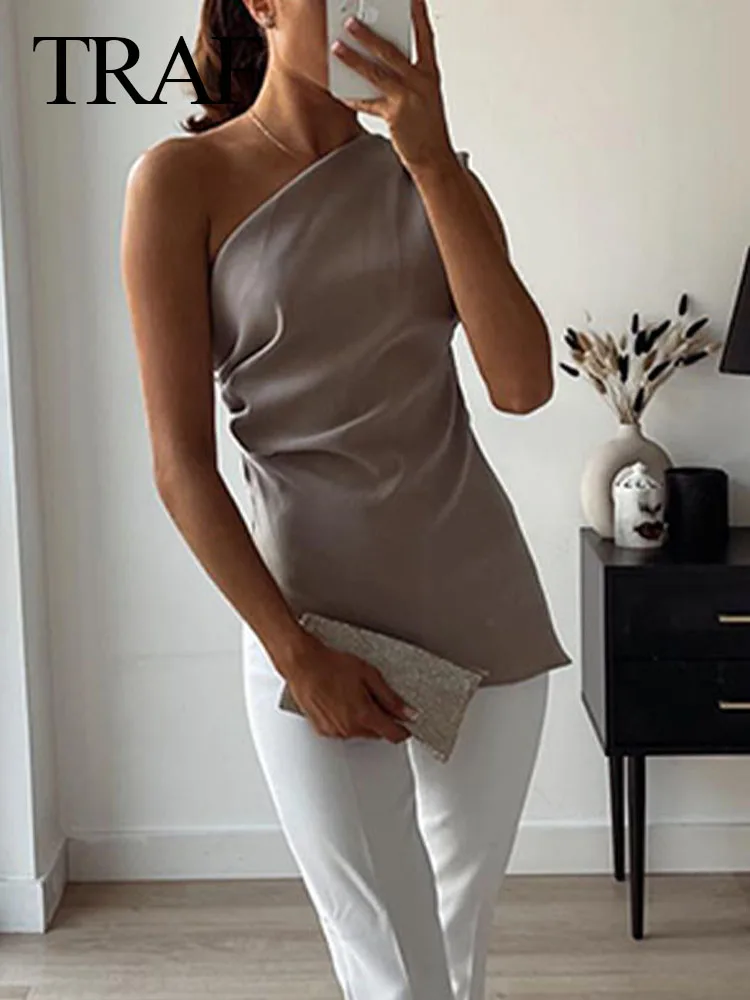 TRAF-Summer-Fashion-Street-Style-Vest-Women-s-Sexy-Slim-Asymmetric ...