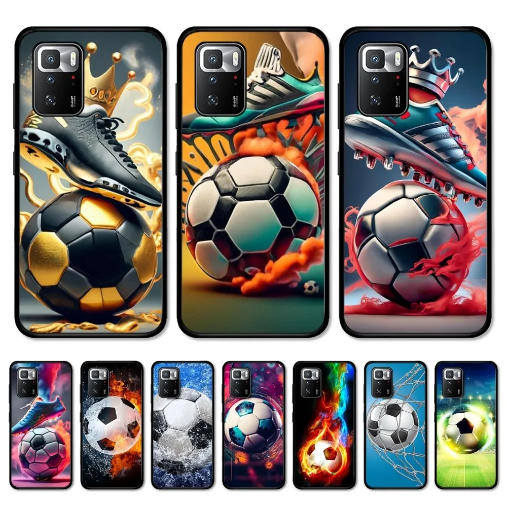 Football Sport Phone Case For Redmi Note 4 X 5 A 6 7 8 T 9 9S 10 11 11S ...