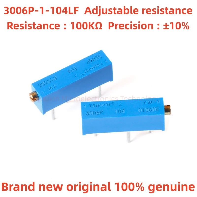 Original 3006P 1 104LF 3006P 1 104 100KΩ ±10% ± 100ppm/℃ 3006 ...