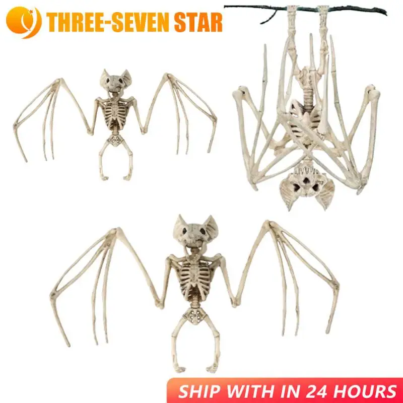 Halloween-Decoration-Horror-Skeleton-Fake-Human-Bats-Rat-Spider-Animal ...