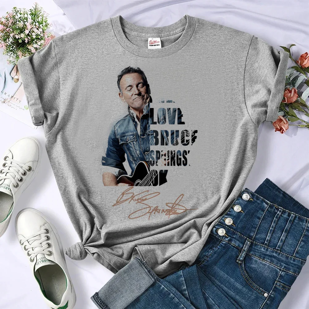 Bruce Springsteen-Women's Streetwear T-Shirt, Designer Feminino ...