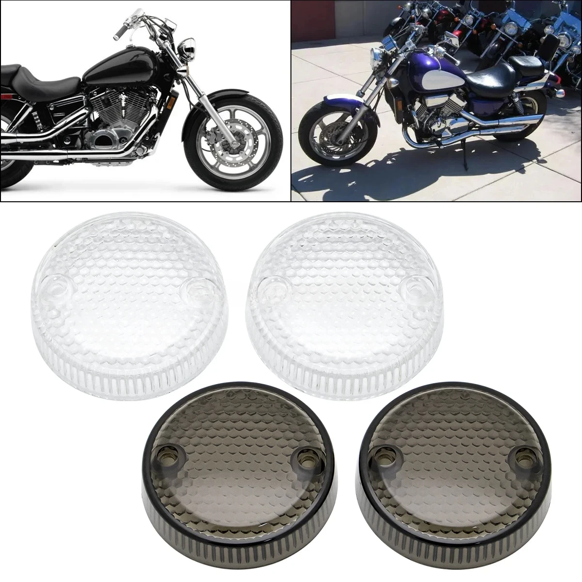 For-Honda-Magna-VF750C-Shadow-VLX600-VT700-VT800-Spirit-VT1100-Valkyrie ...