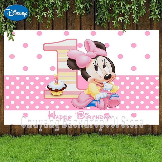 Baby Minnie Mouse 1st Birthday Wallpaper