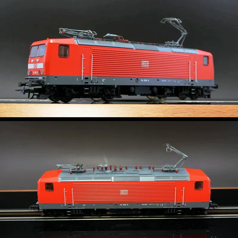 ROCO-Train-Model-HO-1-87-BR114-Electric-Locomotive-Classic-DB-Painting ...