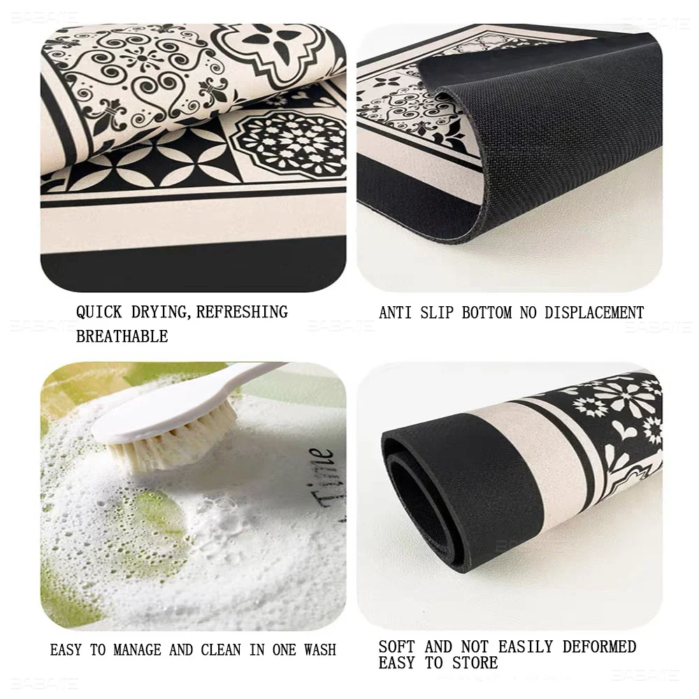 Oddbods Coffee Tablewear Drain Pad Bathroom Square Absorbing Anti-slip ...