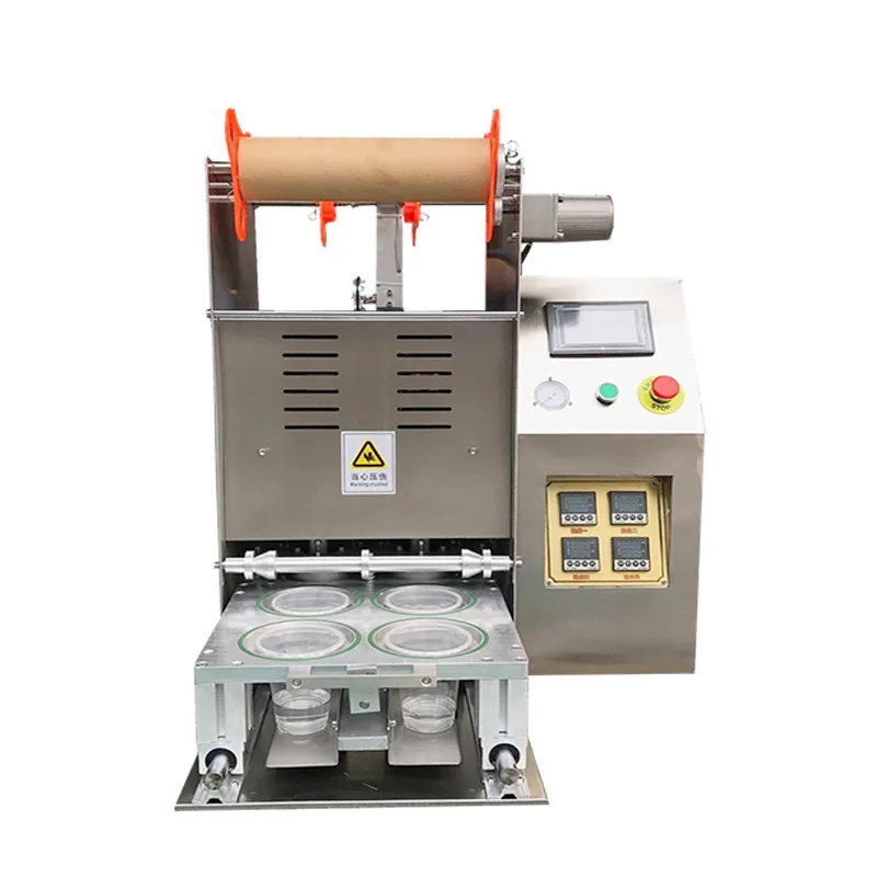 Tabletop-Electric-Plastic-Snack-Coffee-Milk-Tea-Cup-Fast-Food-Sealing ...