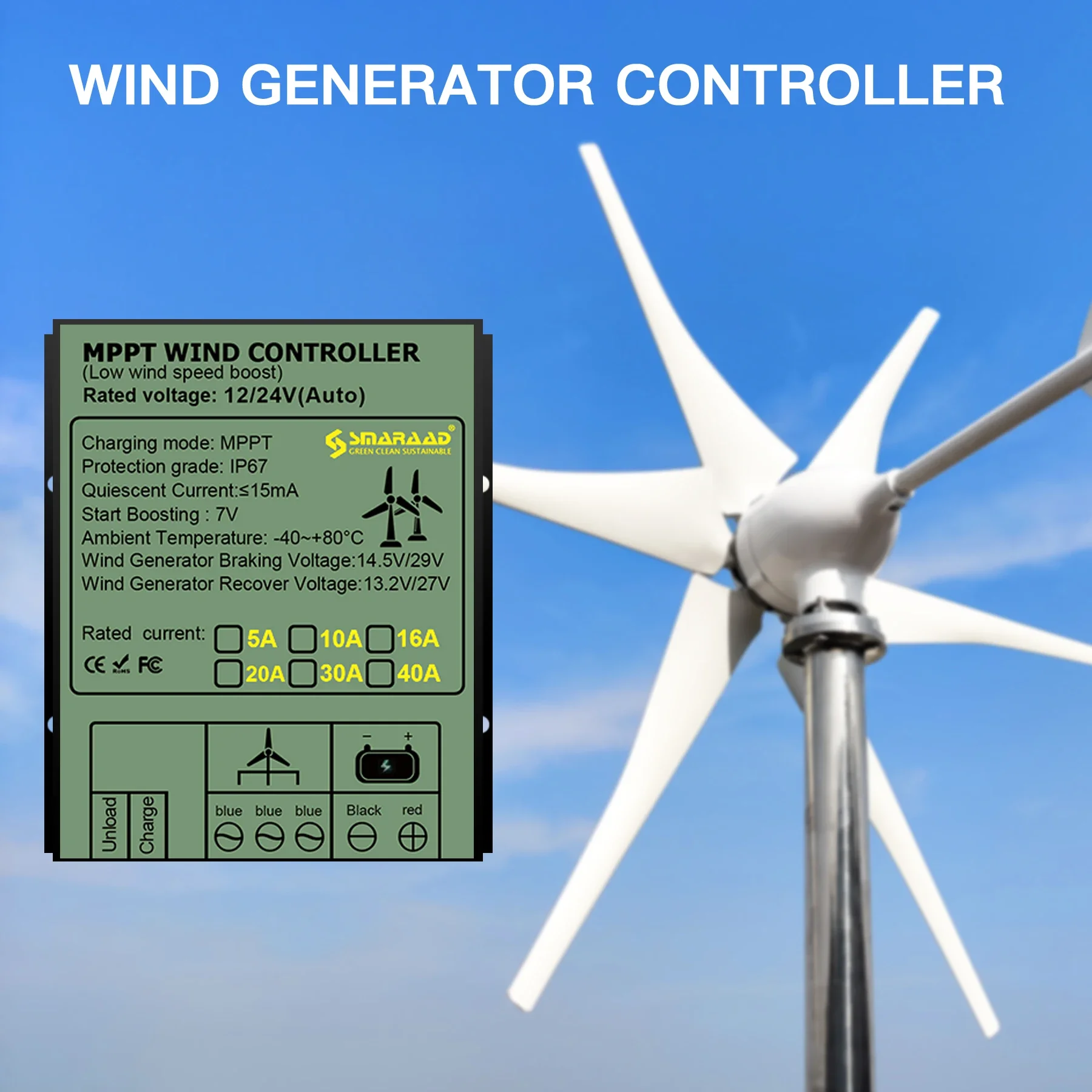 10A-30A-40A-MPPT-Wind-Turbine-Generator-Controller-12V-24V-48V-Auto ...