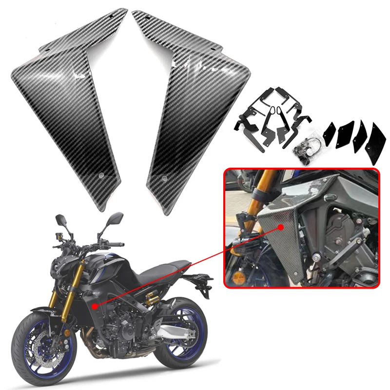 2023-New-MT09-Motorcycle-Sport-Downforce-Naked-Side-Spoilers ...