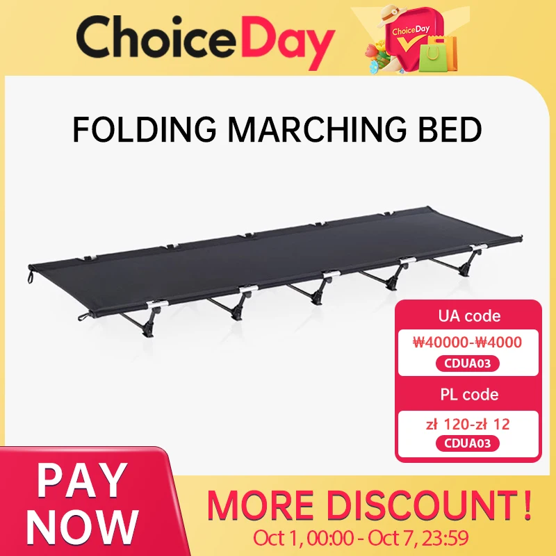 Outdoor-Ultralight-Camping-cot-Hiking-Folding-Bed-Tent-Foldable-Bed ...