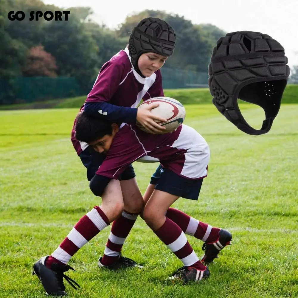 Sponge Padded Football Protect Helmet Anti-collision Shock Absorption ...
