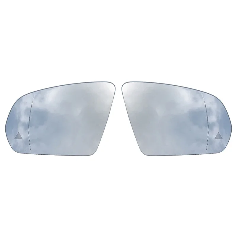 Replacement Heated Blind Spot Warning Rear Mirror Glass For Mercedes ...