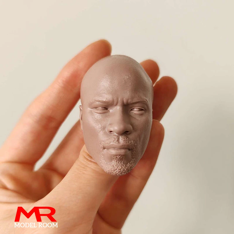 Unpainted-1-6-Mike-Colter-Head-Sculpt-PVC-Head-Carving-Model-Fit-12 ...