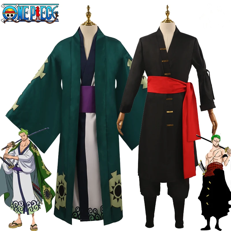 Roronoa-Zoro-Cosplay-Costume-Anime-ONE-PIECE-Clothes-Full-Set-Kimono ...