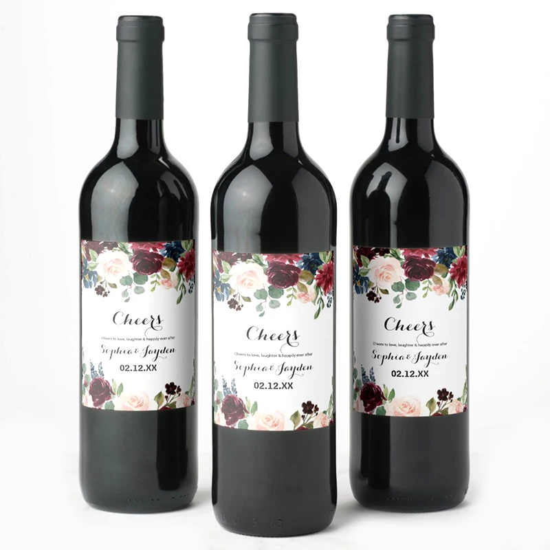 Etiquetas-personalizadas-para-botellas-de-vino-pegatinas-de-embalaje ...