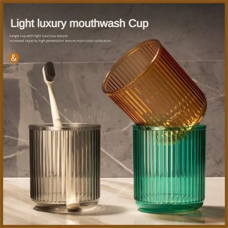 400ml-Transparent-Mouthwash-Cup-Simple-Plastic-Toothbrush-Cup-Portable ...