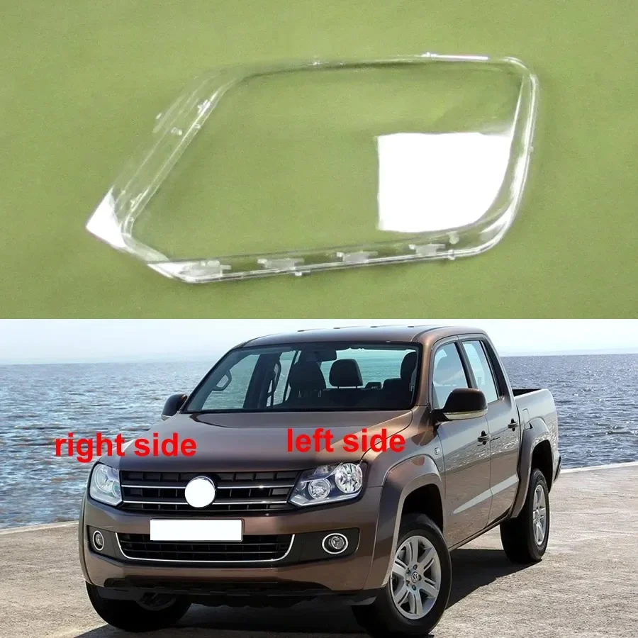 For Volkswagen VW Amarok 2011-2022 Headlight Cover Shade Headlamp Shell Transparent Lampshade ...