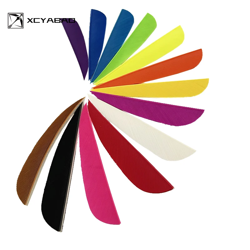 3Inch 50 Pcs Feathers For Arrows Fletching Colored Turkey Hunting ...