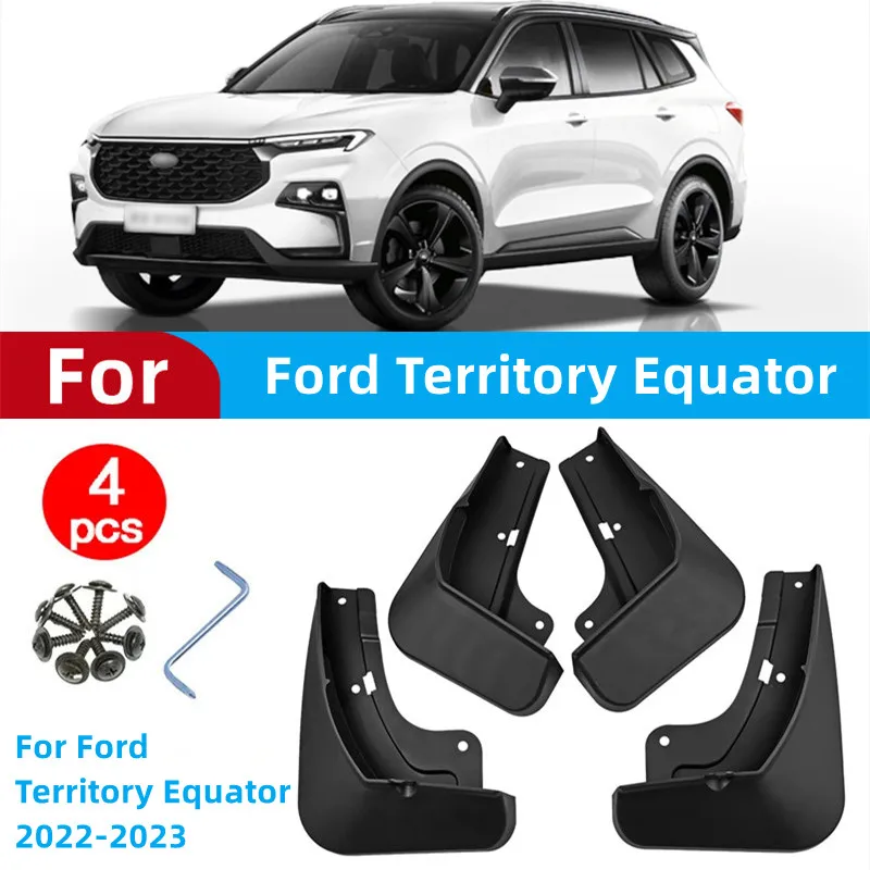 4-PCS-Car-Mud-Flaps-For-Ford-Territory-Equator-2022-2023-Mudguard ...