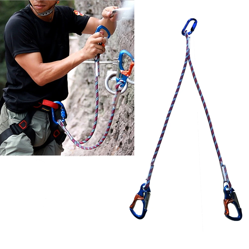 Cordón trenzado 22kn Via Ferrata, cordón fácil de montar, lazo cosido ...