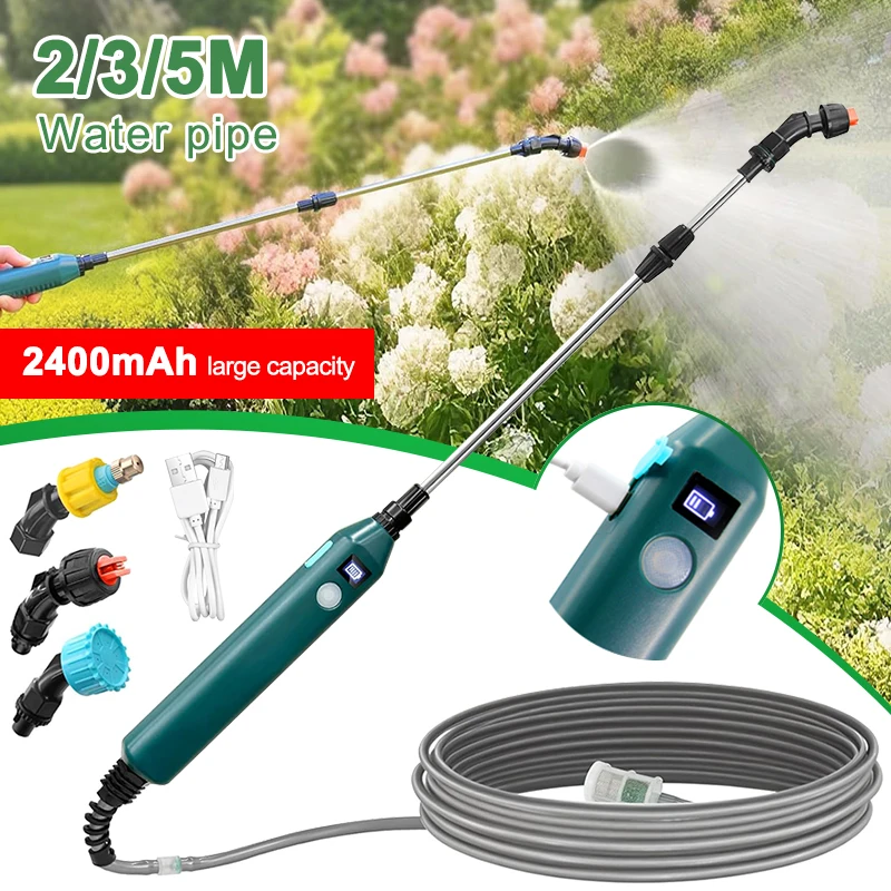 2400mAh-Portable-Electric-Sprayer-Wand-Irrigation-Tool-3-Mist-Nozzles ...