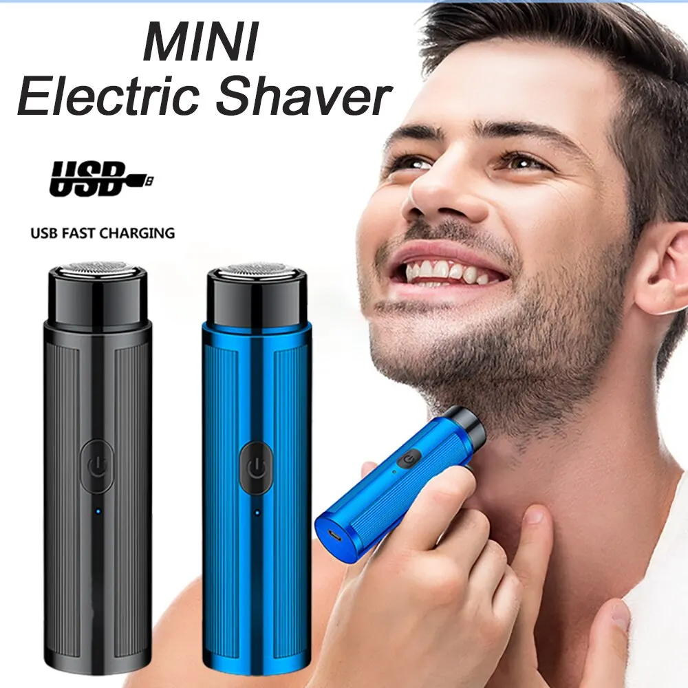 Mini Electric Shaver For Men Automatic Razor Trimmer Car Rechargeable ...