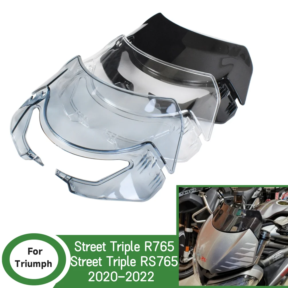 R765-RS765-Front-Wind-Screen-Shield-Air-Deflectors-For-Triumph-Street ...