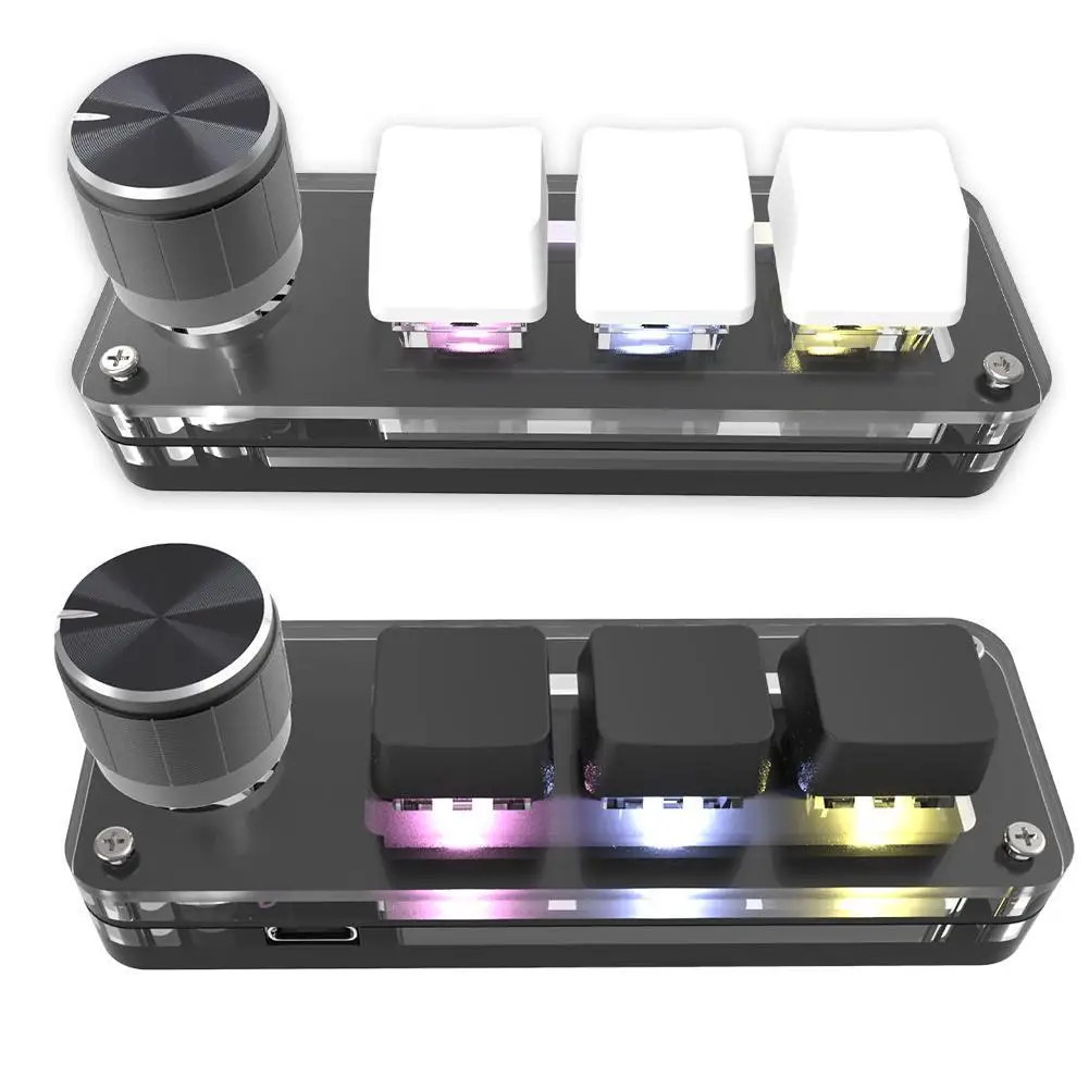 Multifunctional Keyboard With 9 Fully Programmable Keys Macro Setting ...