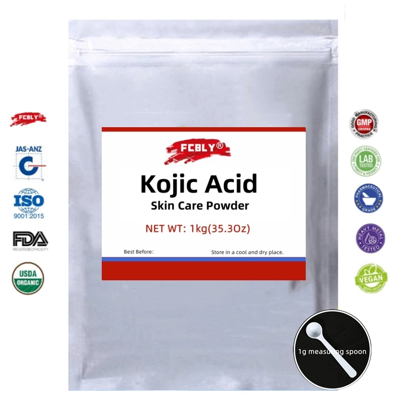 50-1000g-99-Kojic-Acid-Powder-Whitening-Skin-Inhibiting-Melanin-Reduce ...