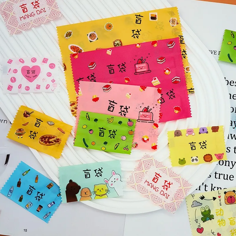 100Pcs Disposable Blind Bags New Empty Bag House Decoration Candy Party ...