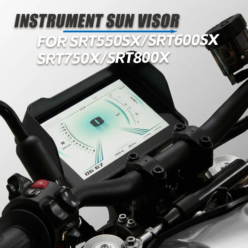 Sun Visor Cover For QJMOTOR SRT500SX SRT 600SX 750X srt750x/800x 2025 ...